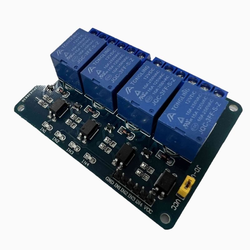 12V 4 channels Relay Module – SMARTBITBN